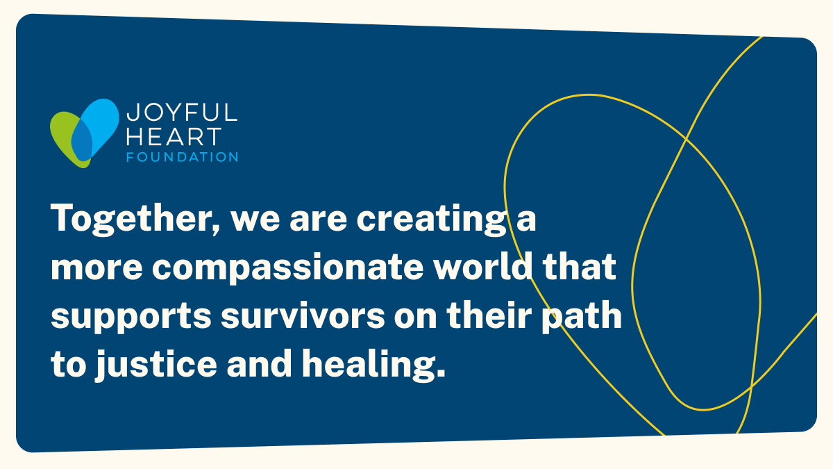 Joyful Heart Foundation | One Pagers